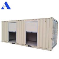 China Secure Roller Shutter Side Door Open Pop Up Mobile Shipping 20ft Movable Portable Self Storage for Shipping Containers for sale