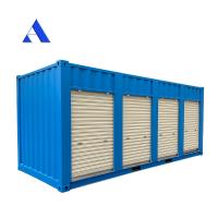 China Pop Up Roller Shutter Side Door 20ft 40ft Self Storage Shipping Container in Shandong Hebei with Floor Plywood or Steel for sale