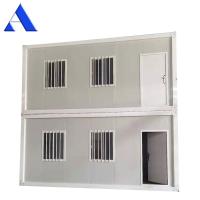 China 1 Door 3m 6m 7m Length Quick Made Easy Build Assembly 20ft Flat Pack Container House Office with Optional Toilet and Shower for sale