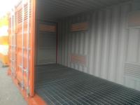 China Side Door Opening 20ft 20 ft Dangerous Goods Chemical Storage Shipping Container with 2700L Bund Cap and 31 cbm Capacity for sale
