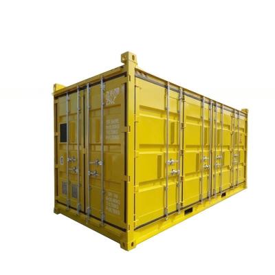 China Customized DNV 2.7-1 Standard 20ft HC Dry Container 20 Feet High Cube Offshore Container with 2 Side Doors Capacity 33.5 CBM for sale