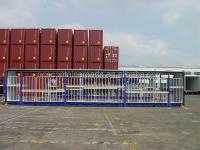China 12192 x 2550 x 2896 mm High Cube 40ft Shipping Container with PVC Curtain Side Door for sale