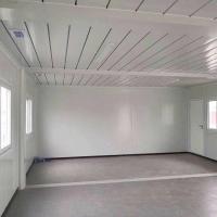 China Customizable Flat Pack Prefabricated Container House with Optional Toilet and Shower for Office Building for sale