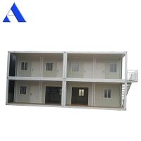 China Customizable Flat Pack Prefabricated Container House with Optional Toilet and Shower for Office Building for sale
