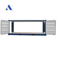 China Convenient Cargo Handling 20ft Fully Side Opening Dry Shipping Container with Open Side Door and Steel Floor for sale