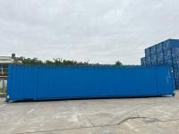 China 108 CBM Capacity Double End Door 6mm Steel Floor 2591mm Wide Trailer and Rail Way 53ft Length 53 Feet Shipping Container for sale