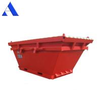 China 3789mm Length 6.5 CBM DNV Standard Steel Offshore Waste Skip Onshore Rubbish Container Transportation for Waste Disposal for sale