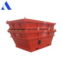 China 3789mm Length 6.5 CBM DNV Standard Steel Offshore Waste Skip Onshore Rubbish Container Transportation for Waste Disposal for sale