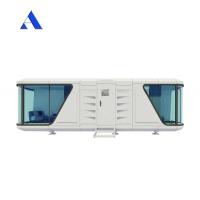 China 2024 Prefab Luxury Modular Modern Apple Cabin Space Capsule Container House Maison Capsule Spatiale for Mgo Board and PVC Floor for sale