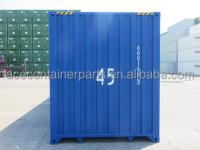China High Cube 45ft Hard Top Open Top Shipping Container Maximum Payload of 24980kg for Large-Scale Shipping for sale