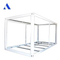 China Corten-A SPA-H Main Steel Structure 6x3x2.8 Meter 20ft Galvanized Light Steel Flat Pack Prefab House Modular Home Room Container Frame for sale