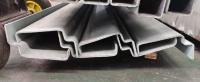 China Sand Blasting 4.5mm Corten Steel C Type Z Type Shipping Container Bottom Side Rail Container Parts and Accessories for sale