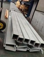 China Sand Blasting 4.5mm Corten Steel C Type Z Type Shipping Container Bottom Side Rail Container Parts and Accessories for sale