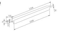 China Shipping Container Spare Parts Bottom Support Beam Corten Steel 4.0mm 4.5mm Container Cross Member for Container Parts for sale