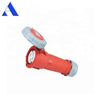 China Industrial Plastic Electrical Plug and Socket for Reefer Container Spare Parts Rated Voltage 400V for sale