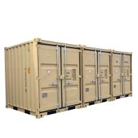China 6ft x 8ft Shipping Containers Dry Storage Containers External Dimensions 1960 x 2438 x 2591 mm Portable Cargo Storage for sale