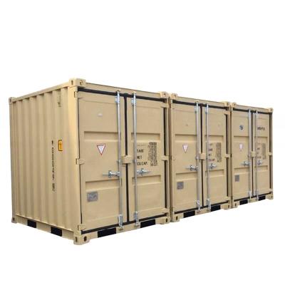 China 6ft x 8ft Shipping Containers Dry Storage Containers External Dimensions 1960 x 2438 x 2591 mm Portable Cargo Storage for sale