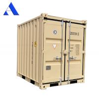 China 6ft x 8ft Shipping Containers Dry Storage Containers External Dimensions 1960 x 2438 x 2591 mm Portable Cargo Storage for sale