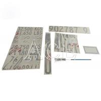 China Get the Best Performance from Your Shipping Container with 3M Technology Number Letter Mark LOGO Weight Decal Spare Parts for sale