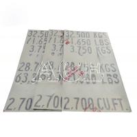 China Get the Best Performance from Your Shipping Container with 3M Technology Number Letter Mark LOGO Weight Decal Spare Parts for sale