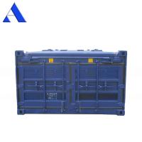 China High Capacity 20ft Open Top Half Height Shipping Container with Hard Opening and Wood or Steel Flooring Capacity 14.5CBM for sale