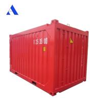 China BV/LR/DNV Approved 15ft Dry Closed Box Offshore Container with 17 CBM Capacity and Corten Steel Material for sale