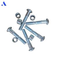 China Galvanized Hot Dip Ring Groove Rivets for Shipping Container Door Huck Bolt OEM Surface Processing for sale