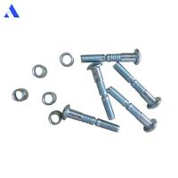 China Galvanized Hot Dip Ring Groove Rivets for Shipping Container Door Huck Bolt OEM Surface Processing for sale