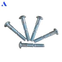 China Galvanized Hot Dip Ring Groove Rivets for Shipping Container Door Huck Bolt OEM Surface Processing for sale