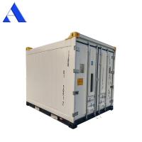China 10ft Offshore Refrigerated Container CSC/BV Certificates Made of Steel and Aluminium with Aluminium T-Bar Floor for sale
