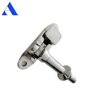 China 304 Stainless Steel Truck Body Parts Full Set of 22mm Pipe Polished Truck Container Door Locks for Customized Locking Rod Length for sale