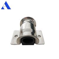 China 304 Stainless Steel Truck Body Parts Full Set of 22mm Pipe Polished Truck Container Door Locks for Customized Locking Rod Length for sale