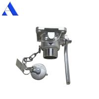 China ISO Tank Container Spare Parts and Accessories 1.5'' BSP Air Inlet Ball Valve with Temperature Gauge for sale