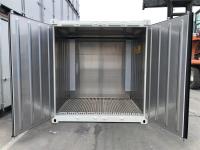 China 8ft Mini Shipping Container DNV 2.7-1 Standard for Fresh and Frozen Offshore Reefer Storage HGSS Inner Material Included for sale