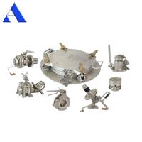 China 500mm Manhole 3'' BSP SS316 Bottom Discharge Butterfly Valve for Plastic Documents Holder ISO Tank Container for sale
