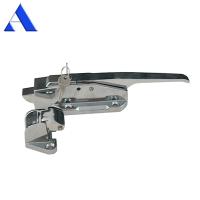 China Polished Stainless Steel Cold Room Door Lock for Easy Installation on Shipping Container Trailer for sale