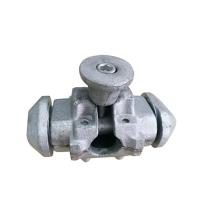 China Container Twist Lock Steel Horizontal Connector 10ft Hot Dip Galvanized 4.8KGS for Container Connection for sale