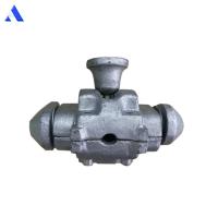 China Container Twist Lock Steel Horizontal Connector 10ft Hot Dip Galvanized 4.8KGS for Container Connection for sale