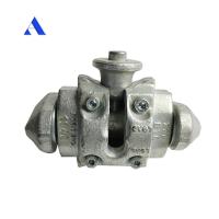 China Container Twist Lock Steel Horizontal Connector 10ft Hot Dip Galvanized 4.8KGS for Container Connection for sale
