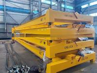 China Condition 42 Tons Payload 40ft Shipping Container Spreader Semi-Auto Lifting Beams with Sling Demension 12118 x 2438 mm for sale