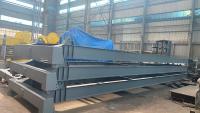 China Condition 42 Tons Payload 40ft Shipping Container Spreader Semi-Auto Lifting Beams with Sling Demension 12118 x 2438 mm for sale