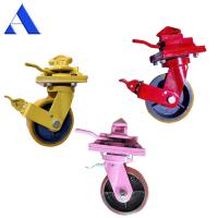 China ISO Shipping Container Moving Caster Wheels Heavy Duty Swivel Rigid Customized OEM Support for sale