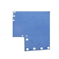China 650g/sqm Density Coated Tarpaulins Cover for Custom Size 20ft 40ft Open Top Containers in Coated Pattern for sale