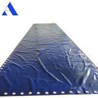 China 650g/sqm Density Coated Tarpaulins Cover for Custom Size 20ft 40ft Open Top Containers in Coated Pattern for sale