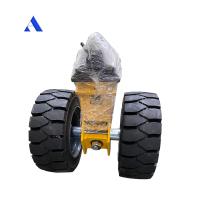 China Tare Weight 26kg Heavy Duty Portable ISO Shipping Container Caster Wheels for Dynamic Load and Lockable Swivel Castor for sale