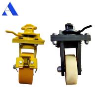 China Tare Weight 26kg Heavy Duty Portable ISO Shipping Container Caster Wheels for Dynamic Load and Lockable Swivel Castor for sale