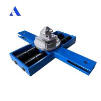 China 16Ton 32 Ton Steel Roll Trolley Shipping Container Moving Dolly with Three-wheel Structure and Customizable OEM Support for sale