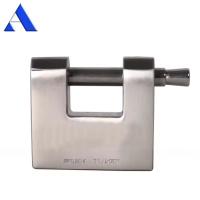 China 0.5kg SUS 304 Stainless Steel Padlock for Strong and Secure Shipping Container Door Lock Box for sale