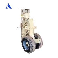 China 15 Ton Grey PU Wheel Shipping Container Lifting Equipment System Lift Jacks for Easy Transportation for sale
