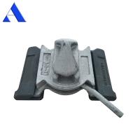 China ISO Standard Container Lashing Equipment Dovetail Twist Lock Foundation Standard Size and 7.5/10.50/15.5kgs Capacity for sale